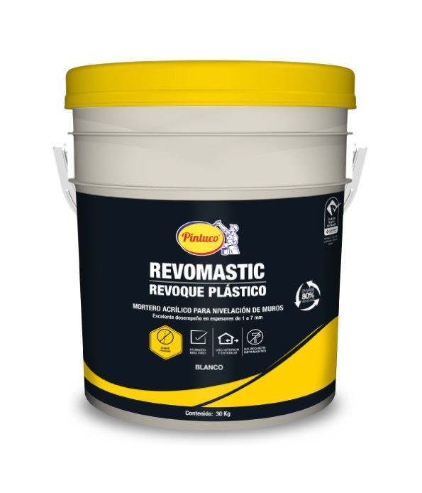 Revomastic Revoque Plástico 17091 Galón 30 Kg | El Balde Pinturas